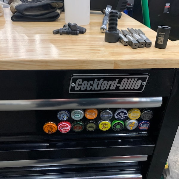 Custom Aluminum Name Plate for Tool Boxes, Lockers or Whatever You Want ...