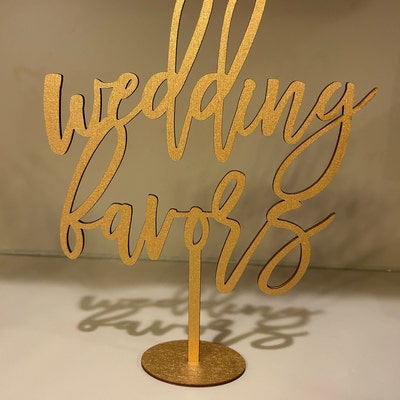 Tall Table Numbers Gold Table Numbers Tall Numerical Wood Table Number ...