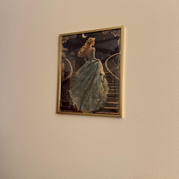 Frame TV Art ~ Belle | Beauty & the Beast | Fairytale Castle Landscape ...