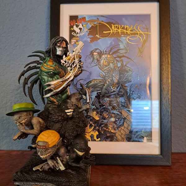 Anti-monitor - DC Printed & Painted Fan-art Statue - Etsy