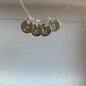 Sterling Silver Entwined Three Ring Necklace, Three Rings for Three ...