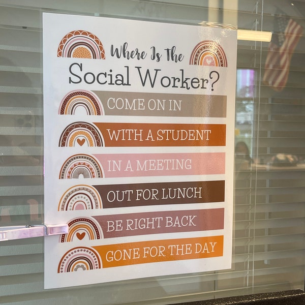 School Door Sign Template, Personalized Door Sign, Where is the ...