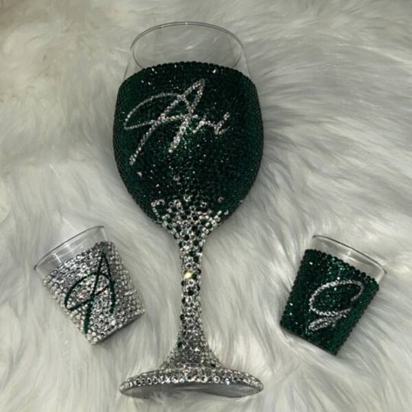 Bling Shot Glass, Branded Shot Glass, Personalized Shot Glass, Sports ...