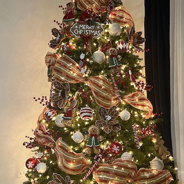 Nightmare Inspired Tree Topper Large Christmas Tree Topper, Black White ...