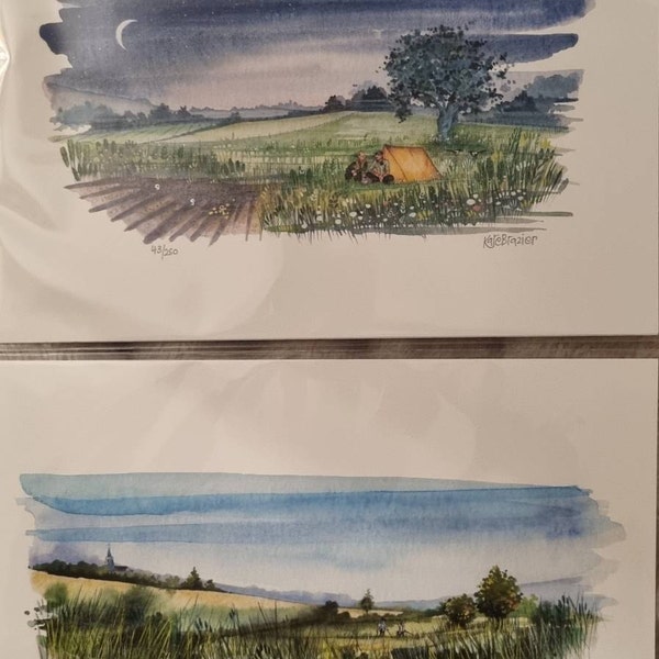 The Detectorists - A4 Signed Limited Edition Giclee Print - Etsy UK