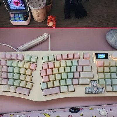 Fully Transparent Keycaps Set, Mechanical Keyboard Keycaps Set, Gaming ...