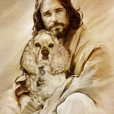 Personalized Safe in Jesus's Arms Canvas From Photo Custom Memorial ...