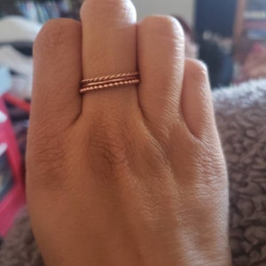 Stacking Ring Set Ultra Thin Stacking Rings Twist Ring | Etsy