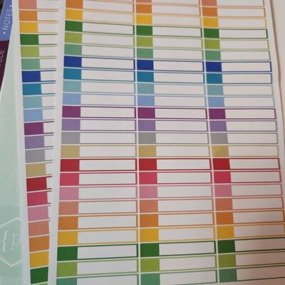 Monthly Personal or Half Letter SMC Birthday Sticker Kit - Etsy