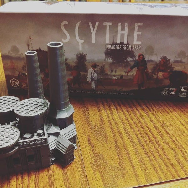 Scythe 3D Factory(storage Box ADD-ON Available) - Etsy