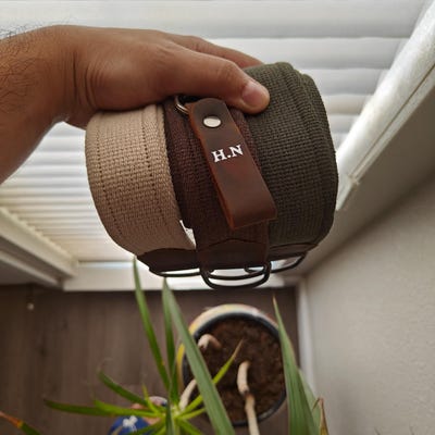 Solid Bras D Ring Webbing Belt,unisex Canvas Belt, - Etsy