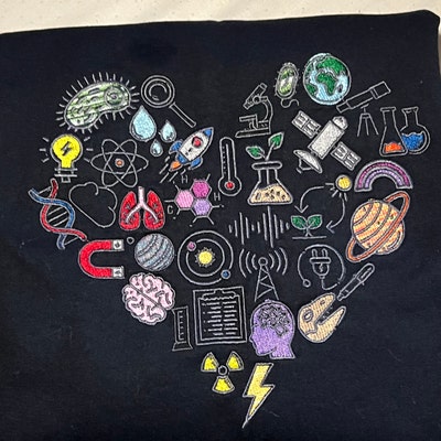 I Love Science, Science Heart PNG, JPEG, SVG Instant Download - Etsy