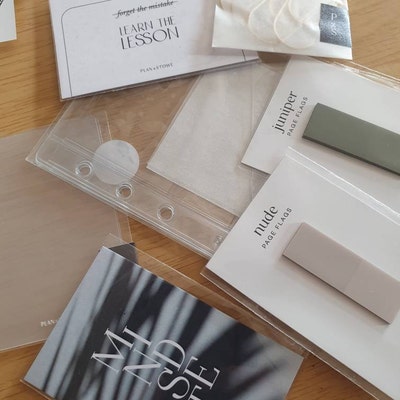 Ruler Page Marker Pocket, Personal, A6, A5, Discbound - Etsy UK