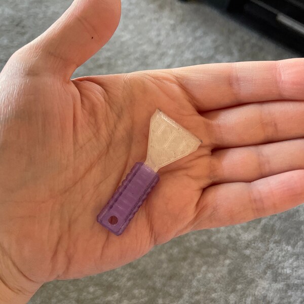 Ice Scraper Lotto / Giftcard Scratcher Keychain - Etsy