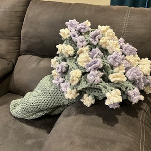 Surprise Bouquet Blanket™ Crochet Pattern PDF - Etsy