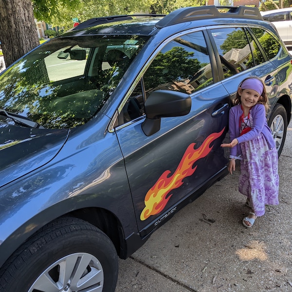 Ladybug Decals Premium Fabric Art Car Decal, Peel & Stick Wall Mural ...