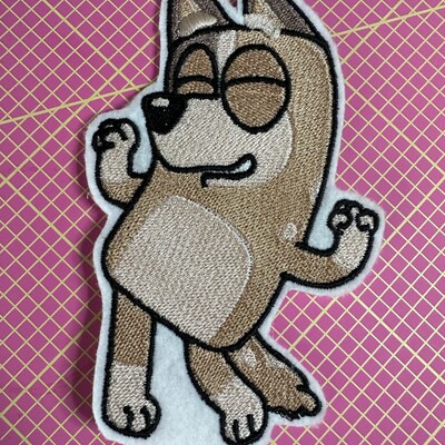 Cartoon Blue Dog Style Machine Embroidery Font Design, Instant Download ...