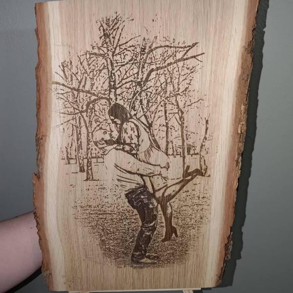 Custom Handmade Landscape Wood Burning,personalized City Landscape ...