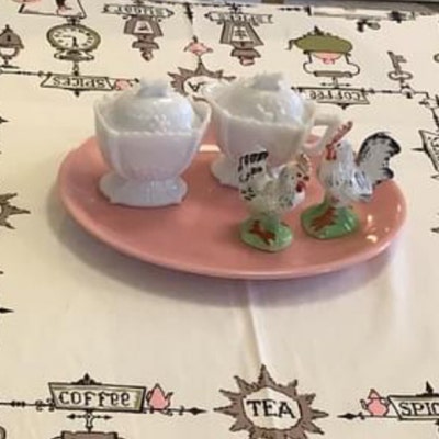 Vintage Avon China Tulip Teapot Cream Sugar Tea Set 6pcs - Etsy