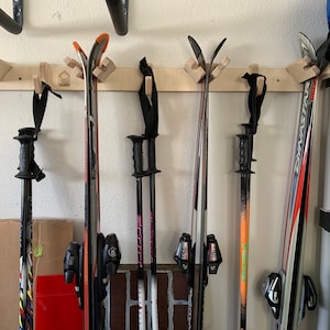 The APRES Vertical Ski Storage Rack - Etsy