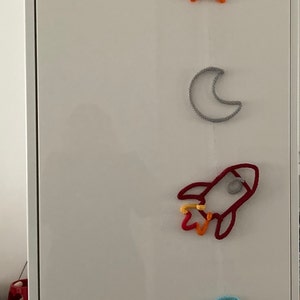 Knitted Wire Rocket Rocket Decoration Space Decor L Rocket Shape L Wall ...