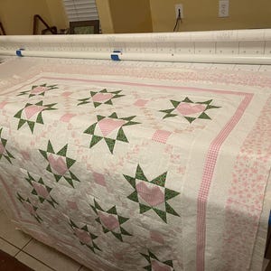 Starlit Path Quilt Pattern Paper Copy of Quilt Pattern Summer Quilt ...