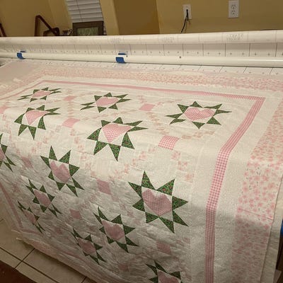 Starlit Path Quilt Pattern Paper Copy of Quilt Pattern Summer Quilt ...