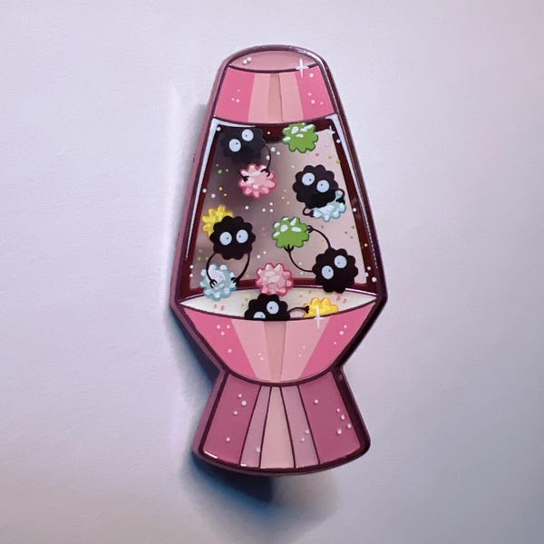 Lava Lamp Enamel Pin: Japanese Fantasy - Limited Edition - Etsy