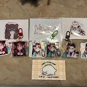 SVSSS Stickers A6 Qijiu Collection - Etsy