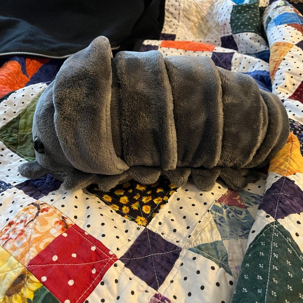Isopod Roly Poly Pillbug Plush Animal Sewing Pattern .pdf Tutorial Wood ...