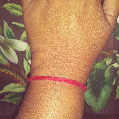 Red String Bracelet Real Red Thread Jewelry Red String Red String of ...