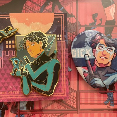 Avian Pretty Boy Pins - Etsy