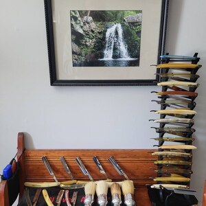 TALL PEN STAND Samurai Style Fountain Pen Holder and Storage Multiple ...