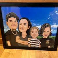 Custom Minimal, No Face Illustration, Custom Illustration From Photo ...