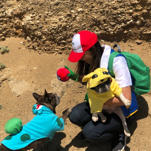Pikachu From Pokemon Pet Dog Costumes Sizes XS to XL - Etsy