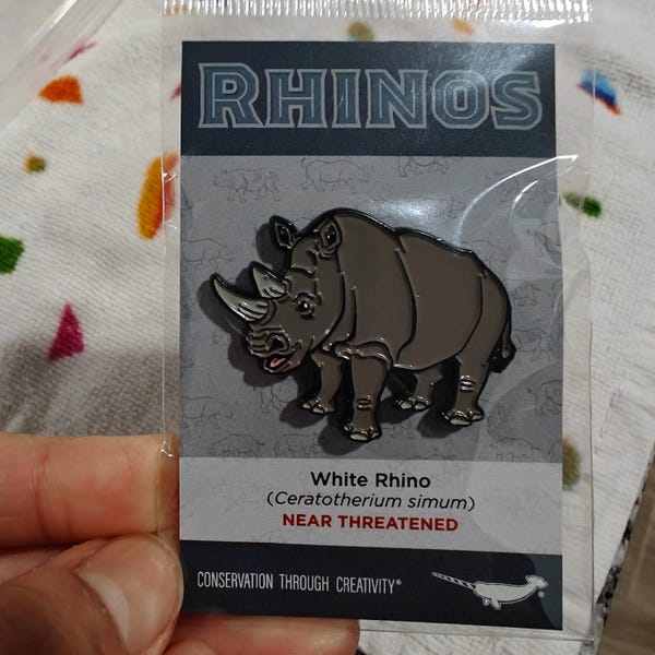 Maned Wolf Pin (PN X Endangered Wolf Center) - Etsy