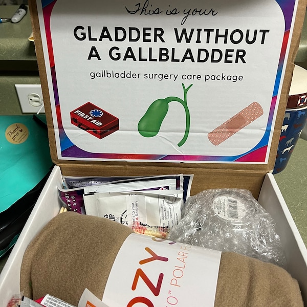Gallbladder Surgery Care Package - Etsy
