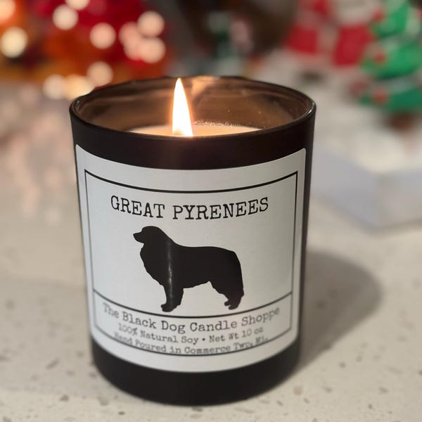 Black Lab Candle, Black Lab Candle Gift, Lab Candle,lab Candle, Cute ...