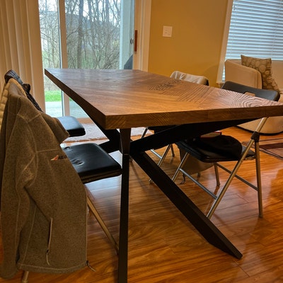 H 28 Inch Dining Table Legs, Butterfly Spider Shape Table Base, 1 Set ...