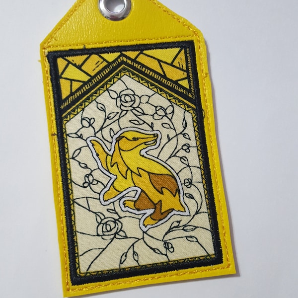 Applique Luggage Tag Embroidery Digital File, Instant Download, Machine ...