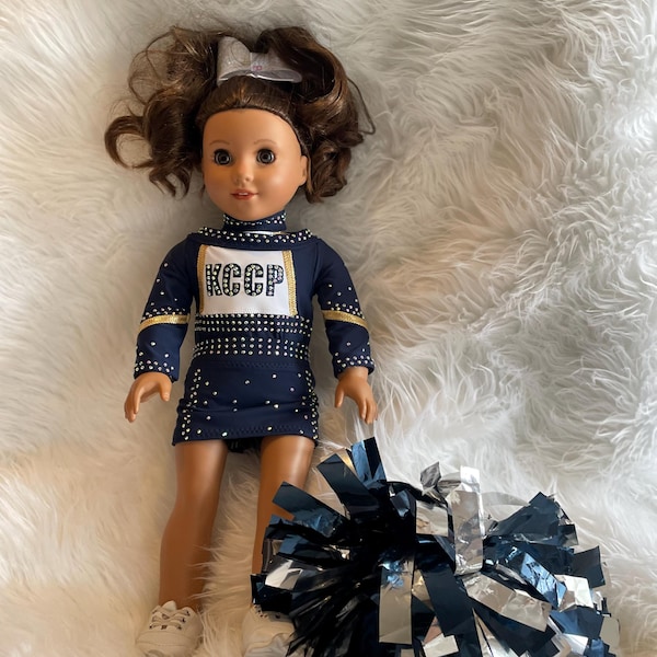 ICT Cheer Uniform for American Girl Doll 18” Made to Match Good Luck ...