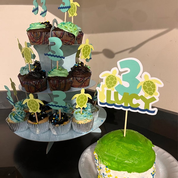 Ocean, Sea Turtle, Marine Animal, Water Themed Birthday Decorations ...