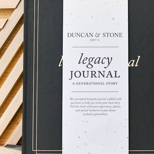 Linen Legacy Journal: Family Tree, Guided Prompts, Grandparent Gift - Etsy