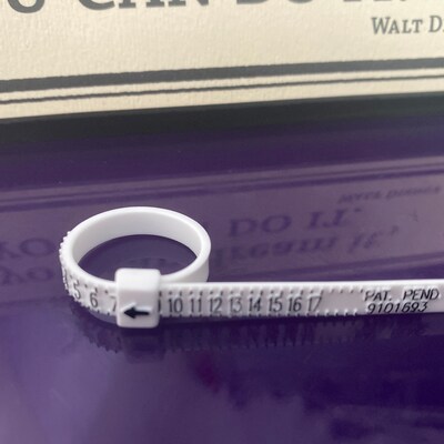Ring Sizer Adjustable Plastic Ring Size Finder - Etsy