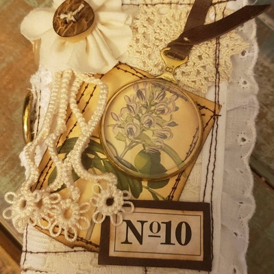 Set of 10 Handmade Shabby Chic Victorian Old World Envelopes. I Line ...