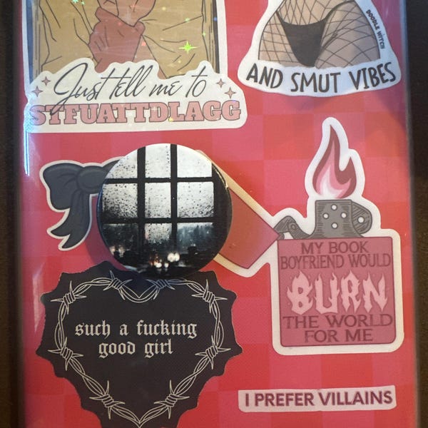 Such a Good Girl Sticker | Bookish Gift | Dark Romance Reader | Kindle ...