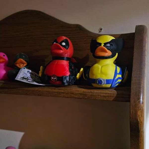 DEADPOOL and WOLVERINE Premium Ducks | Available in 4 Sizes | Deadpool ...
