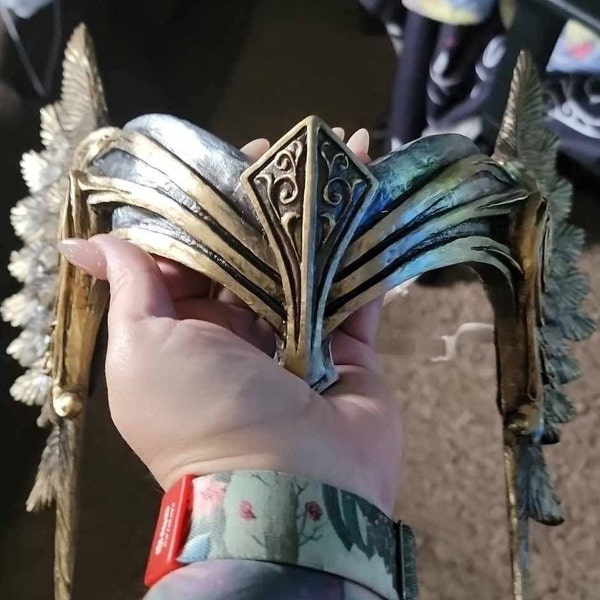 Valkyrie Winged Diadem Warrior Helm - Etsy
