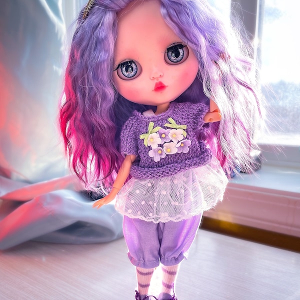 Blythe Snow White Doll Custom Blythe Doll Blythe Doll OOAK Blythe Doll ...