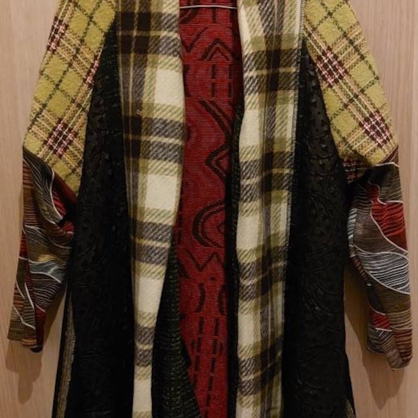 Japanese Coat Sewing Pattern | Coat Sewing Pattern | Kimono Coat Sewing ...